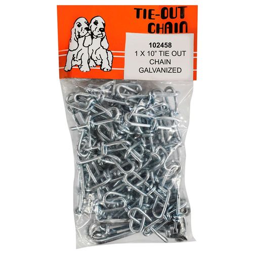 #1 chain x 10 foot tie out dog chain | Agri Supply