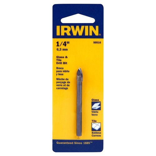 Glass and Tile Drill Bit 1/4" Irwin® 50516