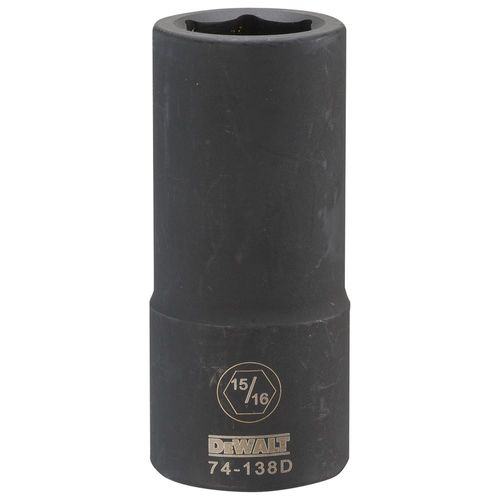 3/4" Drive 15/16" Black Oxide 6 Point Deep Impact Socket