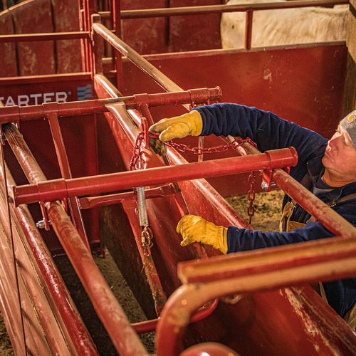 No Back Alley Stop Red | Agri Supply 119242