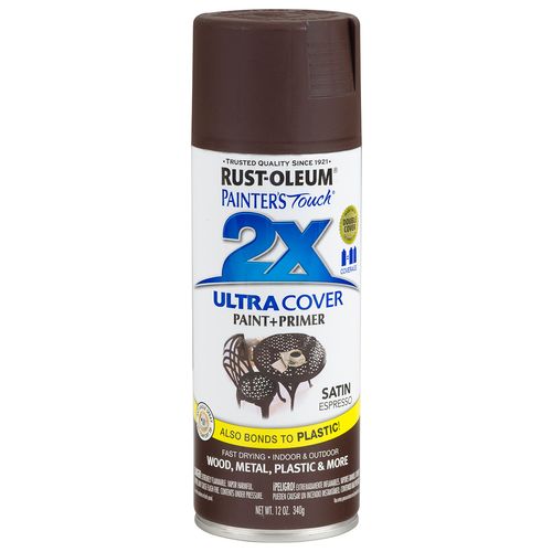Rust-Oleum® 2X Spray Paint Satin Expresso (12 Oz.)