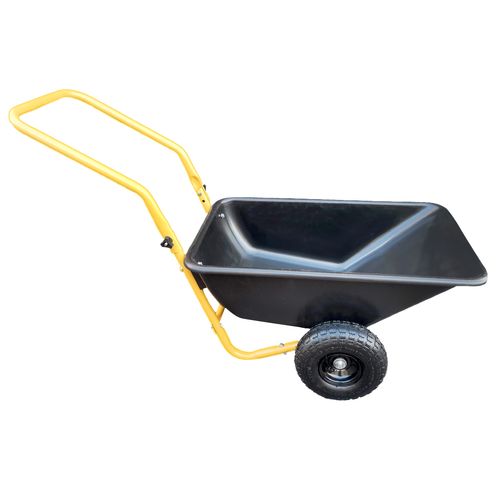 4cu Ft Wheeled Yard Cart Black | Agri Supply