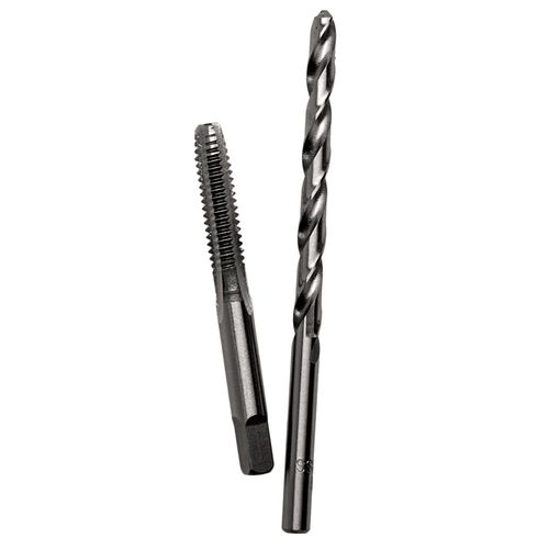 Carbon Steel Plug Tap 5/16-18 With Letter F Drill Bit