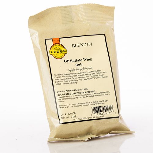 Buffalo Wing Rub 8oz | Agri Supply