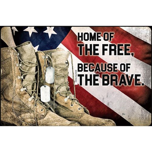 Home Of The Free Sign | Agri Supply
