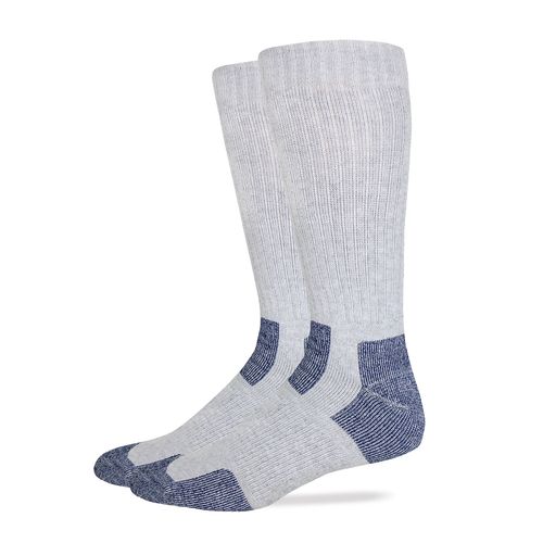 Men's Grey Ultri-Dri Steel Toe Work Socks 2 Pack Large