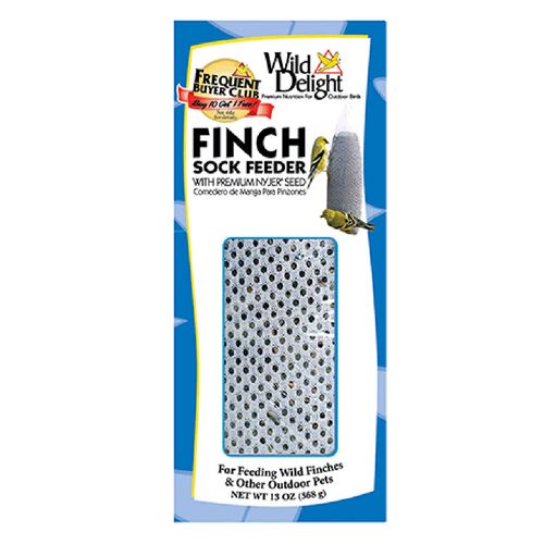Wild Delight Finch Sock Feeder With Nyjer Seed