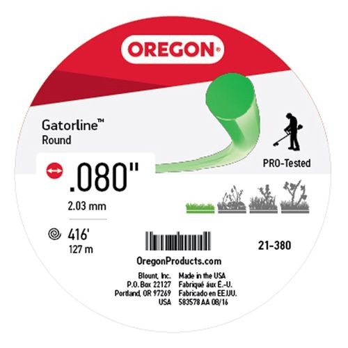 Weed Eater Gatorline™ Round Trimmer Line .080" - 413 Ft. Roll