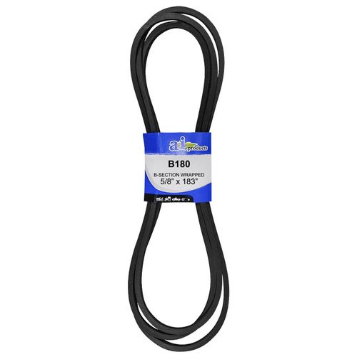 B180 V-Belt, 182.8" x 21/32" x 13/32", Fits Woods RM59-1