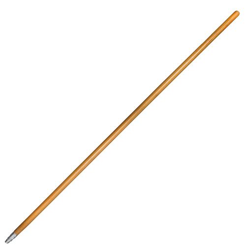 Push Broom Handle Wood 60" x 1 1/8" Die-Cast Threaded End | Agri Supply