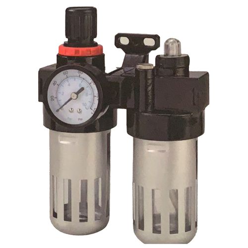 Combination Filter And Regulator With Lubricator