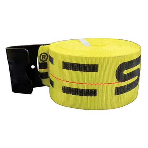 4 X 30' Winch Strap W/ Flat Hook-15000Lb-Imported
