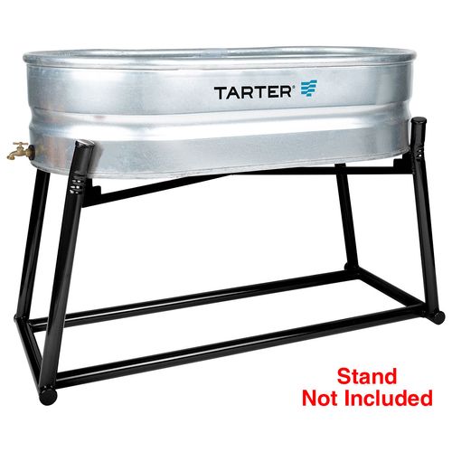 Oval Galvanized Water Tank with Spigot